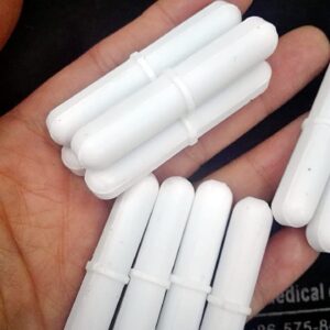 Magnetic Stirrer Stir Bar PTFE Magnetic Mixer Stir Bars (9X45mm, with Ring Shape, 10PCS)