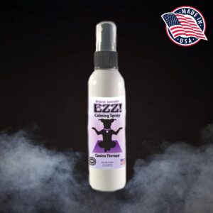 Mold Monster EZZ! Canine Calming Spray- Organic Lavender Aromatherapy Dog Calming Aid - Safely Soothe Your Dog with EZZ- 4 oz