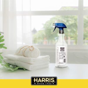 HARRIS Chemically Resistant Professional Empty Spray Bottles, 32oz (3-Pack), for Cleaning Solutions and Water