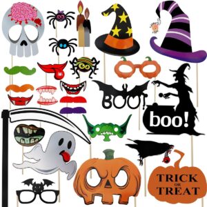 halloween photo booth props 27 pcs for halloween decorations