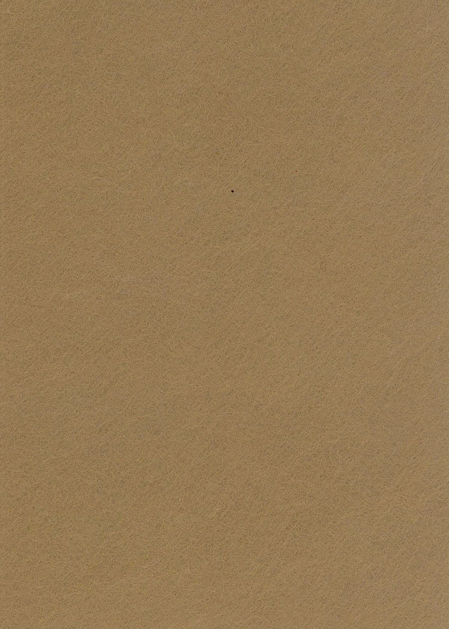 Camel Tan - Wool Felt Oversized Sheet - 35% Wool Blend - 1 12x18 inch Sheet