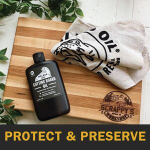 WALRUS OIL - Cutting Board Oil and Wood Butcher Block Oil, 8 oz Bottle, FDA Food-Contact Safe