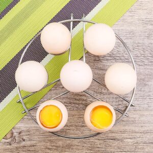 Egg Steamer Rack Alamic Egg Rack Steamer Trivet Basket Stand for Instant Pot Accessories and Pressure Cooker Accessories Stainless Steel Heavy Duty