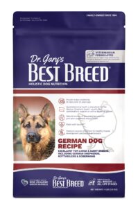 best breed german dog diet made in usa [natural dry dog food]- 4lbs