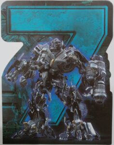 transformers - happy 7th birthday greeting card"activate the fun" - seven seventh 7