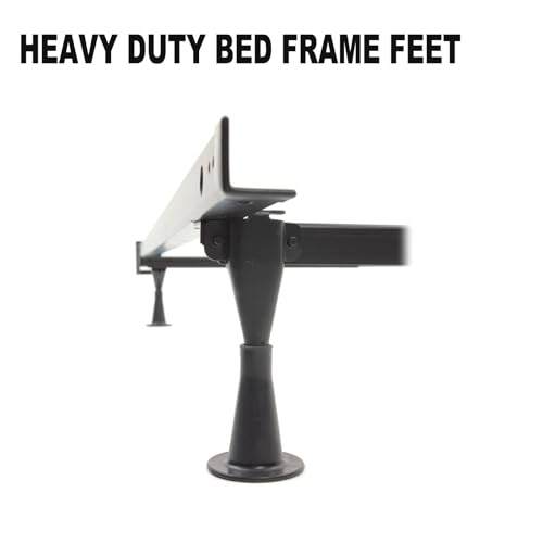 Plastic Bed Frame Feet That Replace Your Wheels. Replace Wheels on Bed Frame with These Replacement Feet to Keep Your Bed Stationary and Protect Floor. Set of 4 Bed Frame Feet Replacements