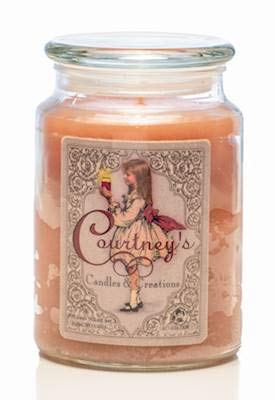 Courtney's Candles Mediterranean FIG Maximum Scented 26oz Large Jar Candle