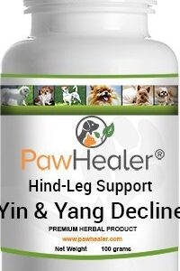 Hind Leg Weakness: Yin & Yang Decline - 100 Grams-Herbal Powder-Dogs & Pets - Supports Dogs with Arthritis & Muscle Mass Loss