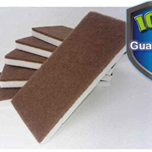 INSTANT ERASE Sponge Mop Floor Cleaning Pads 4.5" x 10" (60 Pack) - Doodlebug Cleaning Pad - Floor - Tile - Grout - Tough Jobs