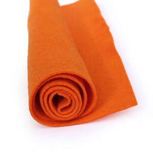 sunburst orange - wool felt oversized sheet - 35% wool blend - 1 12x18 inch sheet