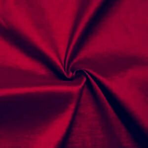 medium/light weight stretch taffeta fabric by the yard (burgundy st-10)