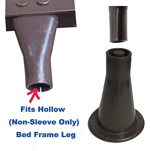 Plastic Bed Frame Feet That Replace Your Wheels. Replace Wheels on Bed Frame with These Replacement Feet to Keep Your Bed Stationary and Protect Floor. Set of 4 Bed Frame Feet Replacements