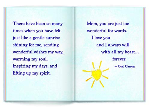 Blue Mountain Arts Little Keepsake Book "I Love You, Mom" 4 x 3 in. Sentimental Pocket-Sized Gift Book Perfect for Mother's Day, Christmas, Birthday, or as a "Just Because" Present for Her