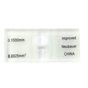 Hemocytometer Blood Counting Chamber with 100 Cover Slips Hemacytometer Blood Cell Counting