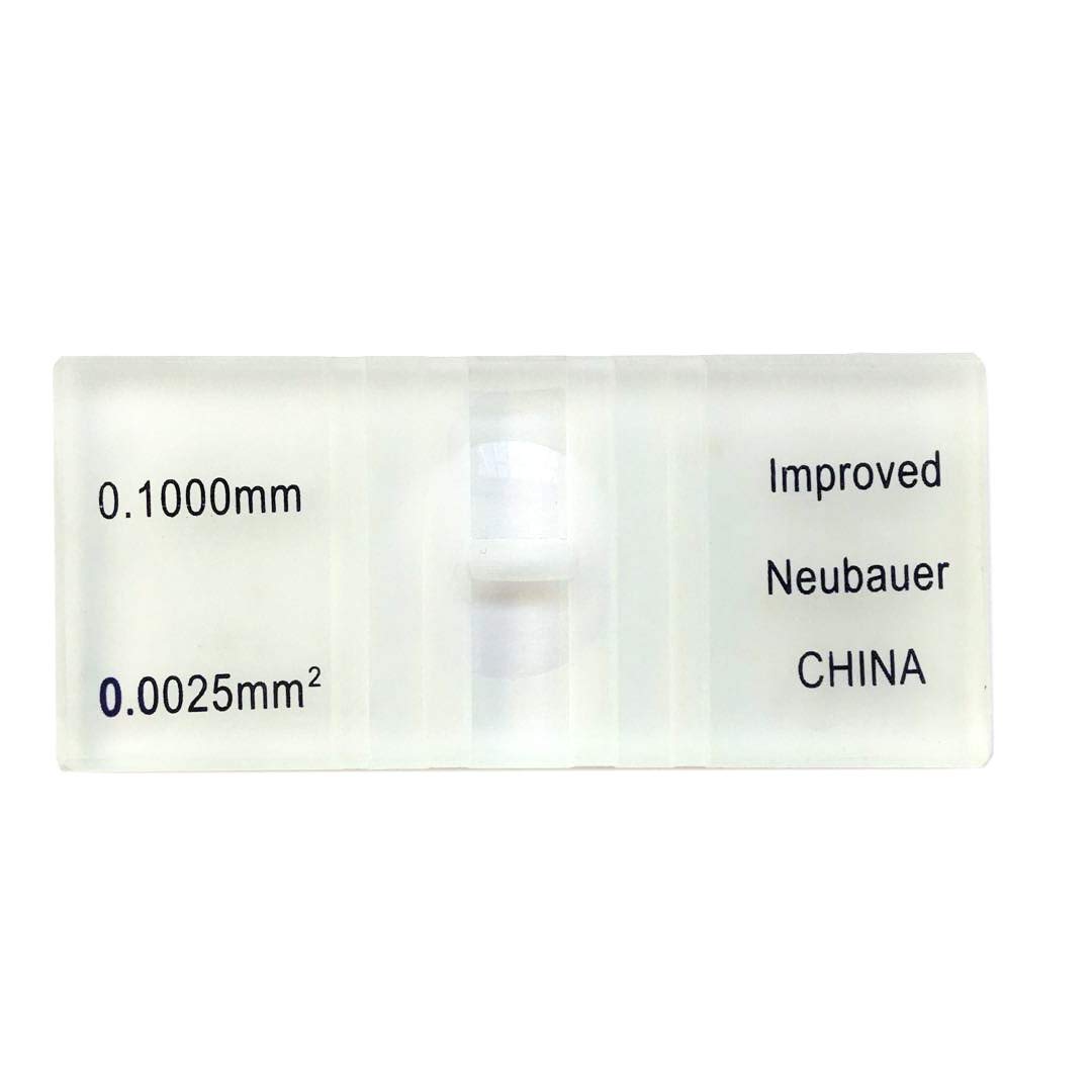 Hemocytometer Blood Counting Chamber with 100 Cover Slips Hemacytometer Blood Cell Counting