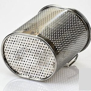 Stainless Steel Cutlery Utensil Holder (Small Oval) Chopsticks Holder for Dishwasher