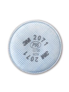 3m 50051138543568 particulate filter 2071, p95 (pack of 2),white/blue