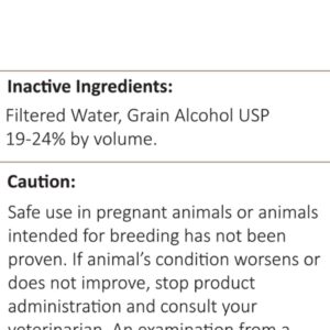 AMBER NATURALZ Pyntril Peaceful Mind Herbal Supplement for Dogs, Cats, Birds, Guinea Pigs, and Rabbits | Herbal Pet Supplement for Relaxation | 1 Fluid Ounce Glass Bottle | Manufactured in The USA