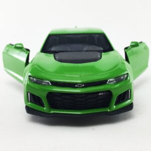 Kinsmart 2017 Chevrolet Chevy Camaro ZL 1 Green Color 1:38 DieCast Model Toy Car Collectible