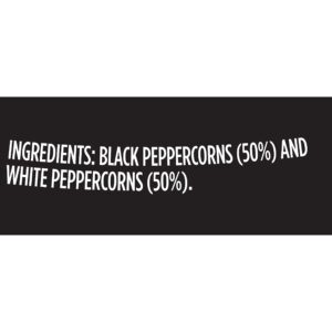 McCormick Premium Black & White Peppercorn Adjustable Grinder, 1.26 oz