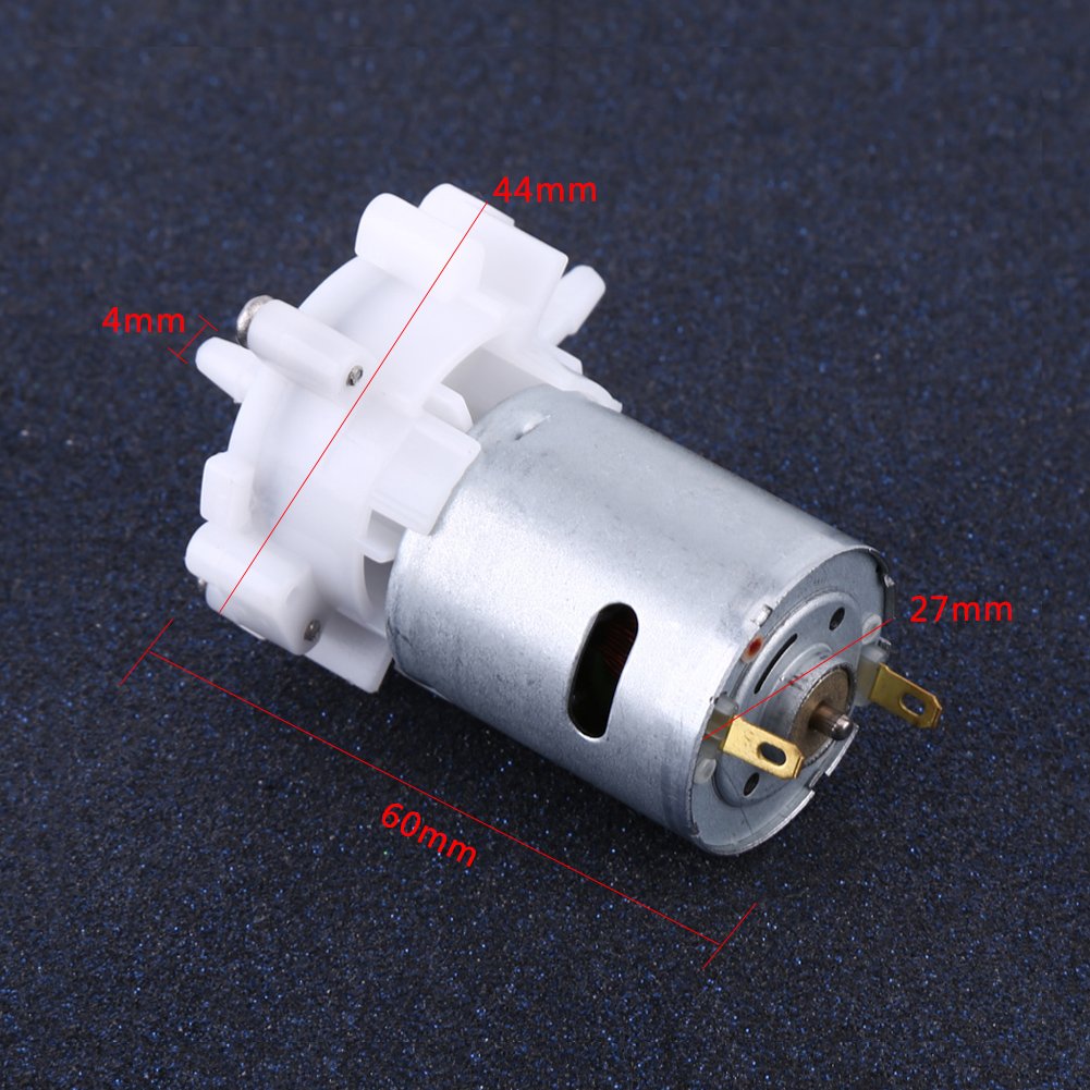 12v Pump DC 3-12v Mini Self Priming Pump Gear Micro Gear Pump Diaphragm Fresh for Aquarium Water Pumping Tool with 360SH Motor