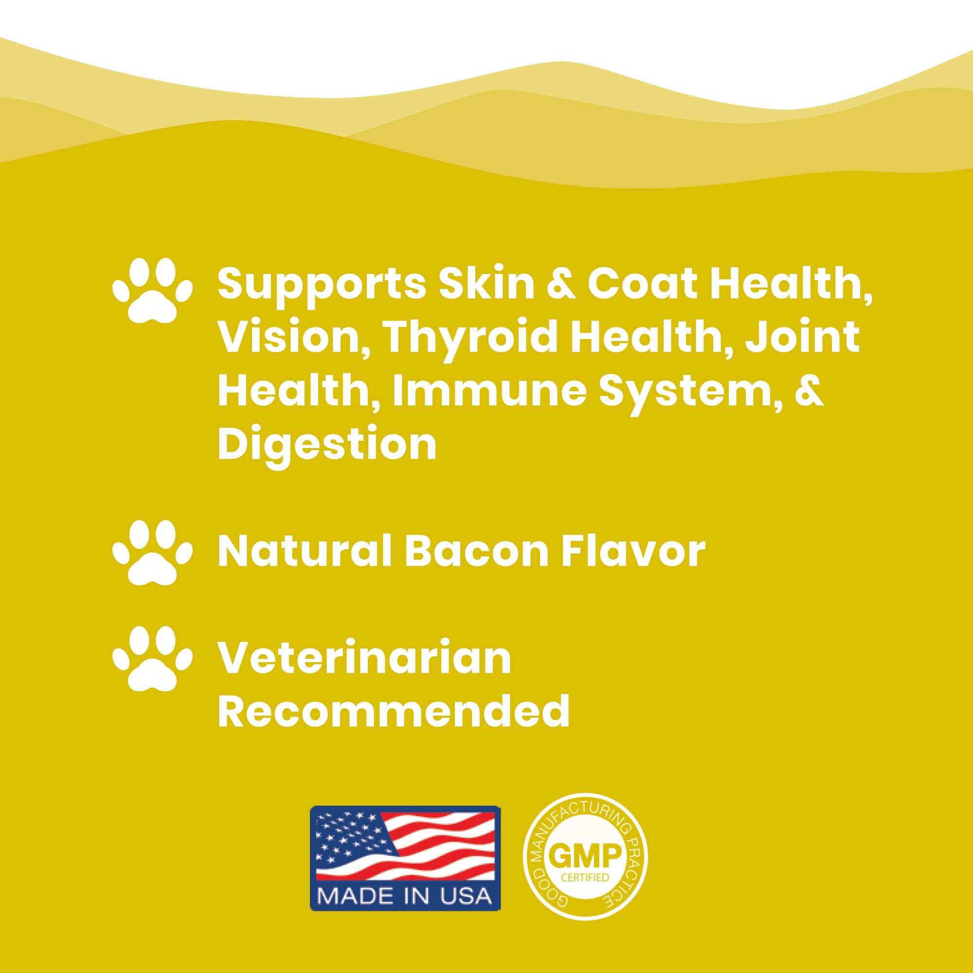 100% Natural Dog Vitamins and Supplements - Liquid Multivitamin for Dogs - Senior Dog Vitamins - Vitamins for Dogs with Probiotics - Usa Made Vitamin for Dogs - Pet Vitamins for Dogs & Dog Supplements