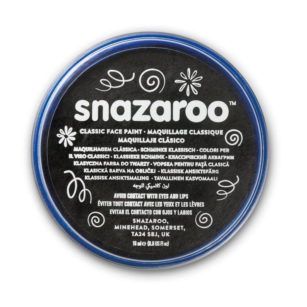 Halloween Snazaroo Black & White Water Based Face & Body Paint Fancy Dress Set