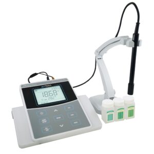 Apera Instruments PC800 Benchtop pH/Conductivity/TDS/Salinity/Resistivity/Temp. Multiparameter Meter Kit, 0.01 pH/1% F.S Accuracy AI523