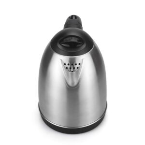 Courant Cordless 1.2L Electric Kettle Stainless Steel, Great for tea coffee and all your hot water needs