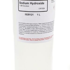 ALDON Innovating Science Sodium Hydroxide Solution, 1.0M, 1L - The Curated Chemical Collection- Made in The USA