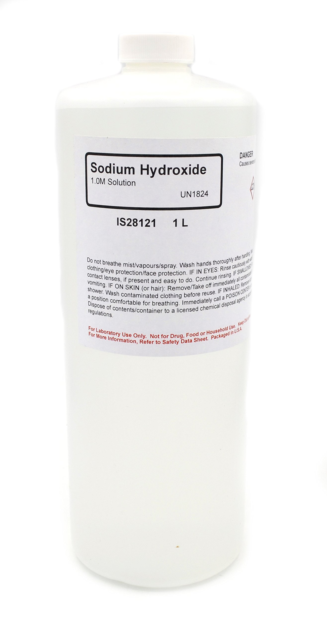 ALDON Innovating Science Sodium Hydroxide Solution, 1.0M, 1L - The Curated Chemical Collection- Made in The USA