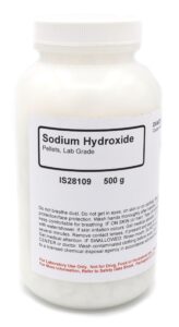 aldon innovating science laboratory-grade sodium hydroxide pellet, 500g - the curated chemical collection