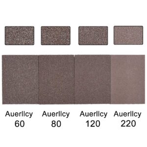 Sanding Sponge, Auerllcy Coarse/Medium/Fine/Superfine 4 Different Specifications Sanding Blocks Assortment,Washable and Reusable.