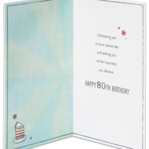 American Greetings 80th Birthday Card (In 80 Years)