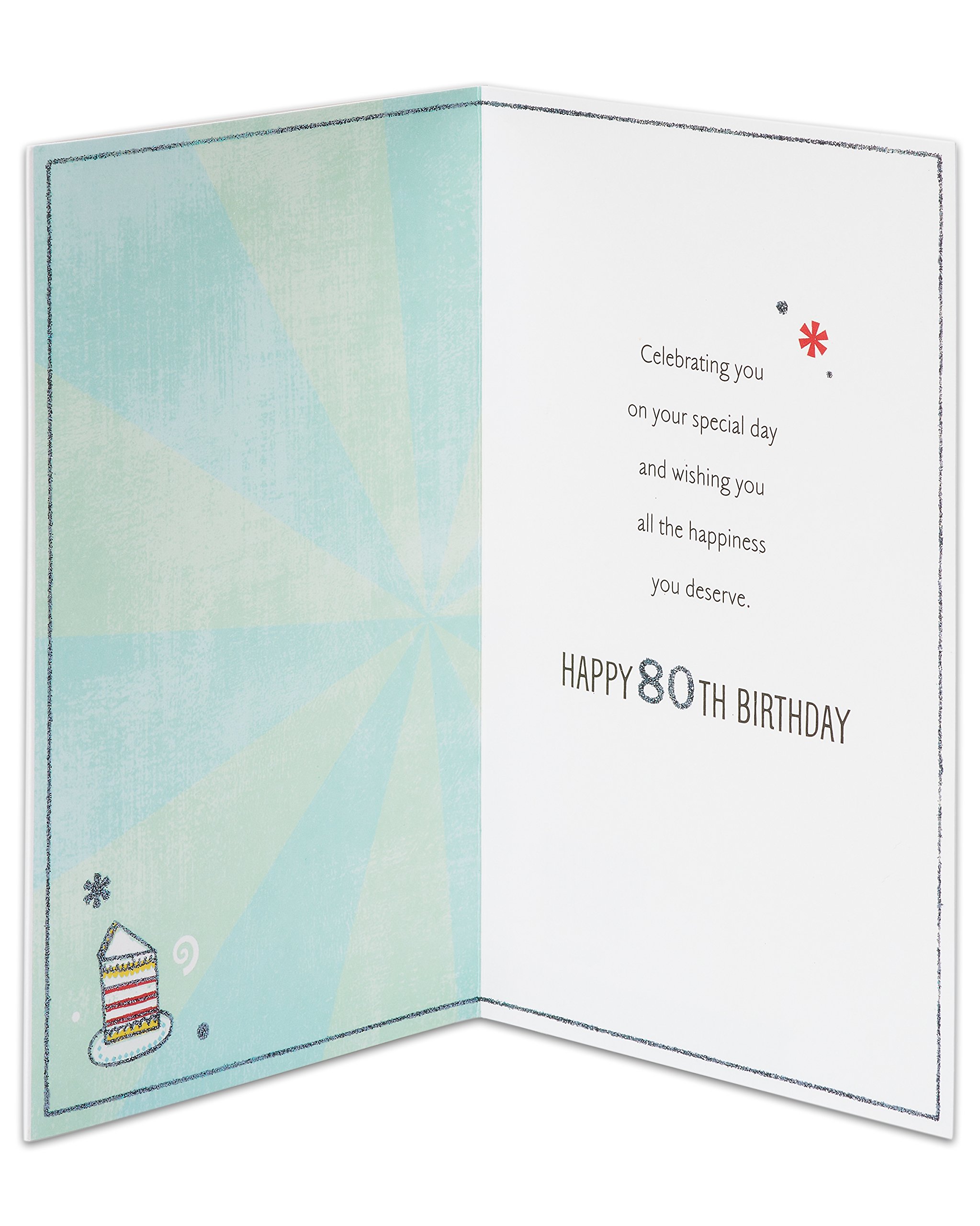 American Greetings 80th Birthday Card (In 80 Years)