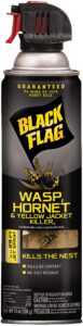 black flag wasp, hornet, and yellow jacket insect killer