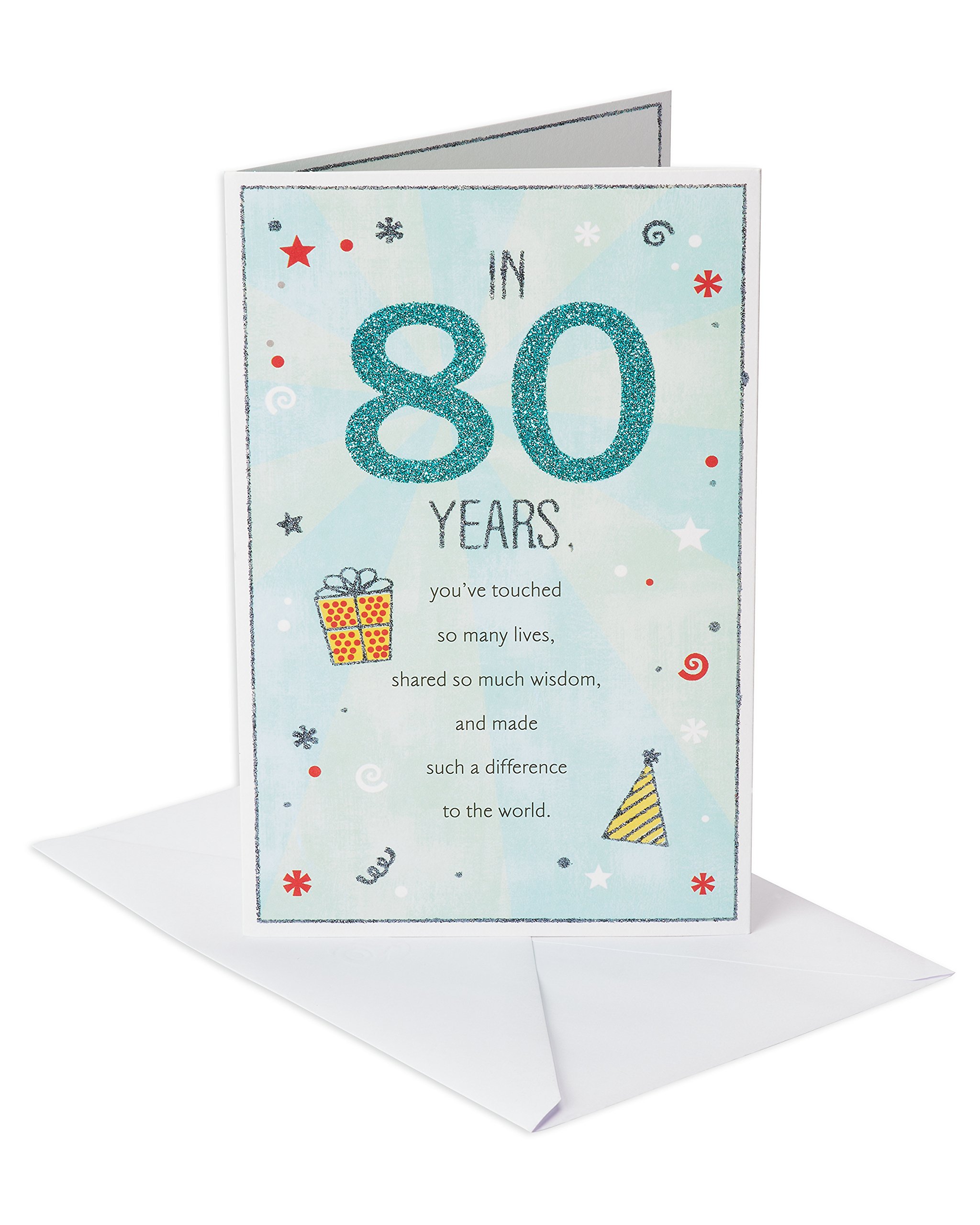 American Greetings 80th Birthday Card (In 80 Years)