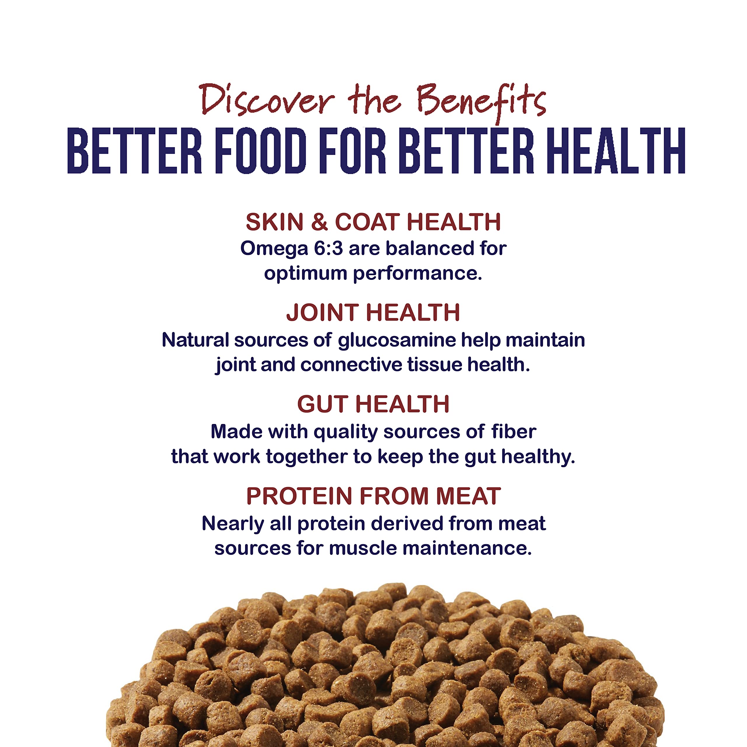 Best Breed Large Breed Dog Diet Made in USA [Natural Dry Dog Food] - 4lbs.