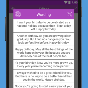 Birthday Greeting Cards Maker