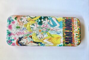 sailor moon metal pencil case medium size happy party