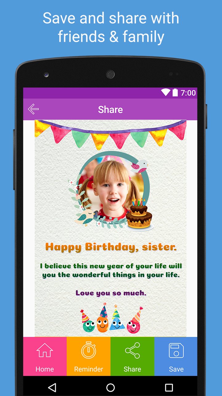 Birthday Greeting Cards Maker