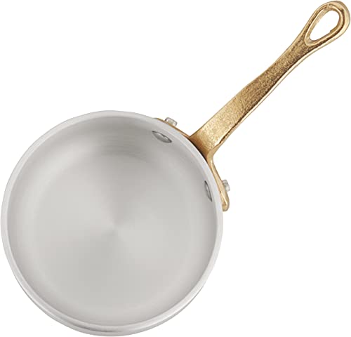 Ballarini ServInTavola 4.3-inch Mini Saucepan, Made in Italy, Silver