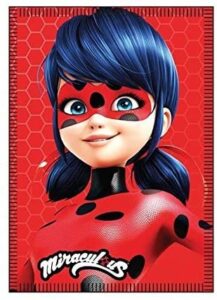 miraculous ladybug kids polar fleece blanket 100 x 150 cm (red_1)