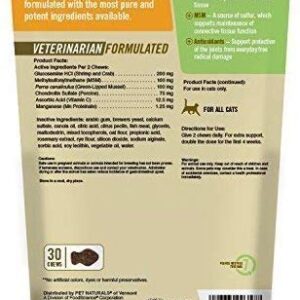 Pet Naturals (3 Pack) of VT Hip + Joint Supplements for Cats