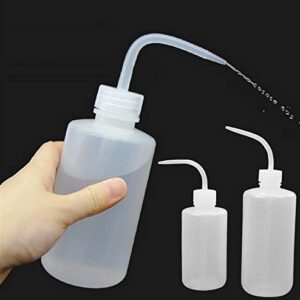 ZYHW 1000ml Lab Bent Tip Plastic Liquid Water Oil Storage Squeeze Bottle