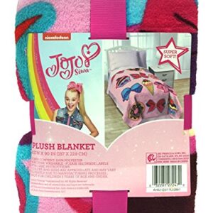 Nickelodeon JoJo Siwa Follow Your Dreams Plush Twin Blanket