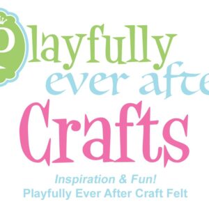 Playfully Ever After 3 Inch 28pc Felt Hearts (Light Pink)