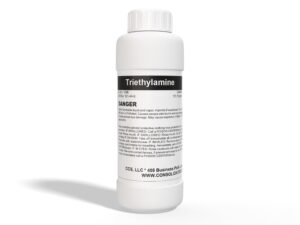 triethylamine high purity solvent - new tamper-evident sealed bottles 500ml (16 fl oz)