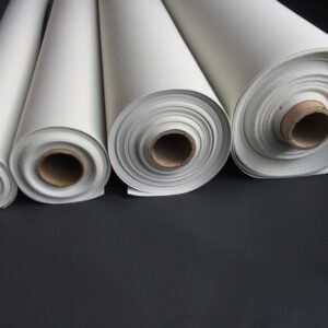 Marine Vinyl Fabric - 54" - White: 5 Yards (Rolled on Tube)