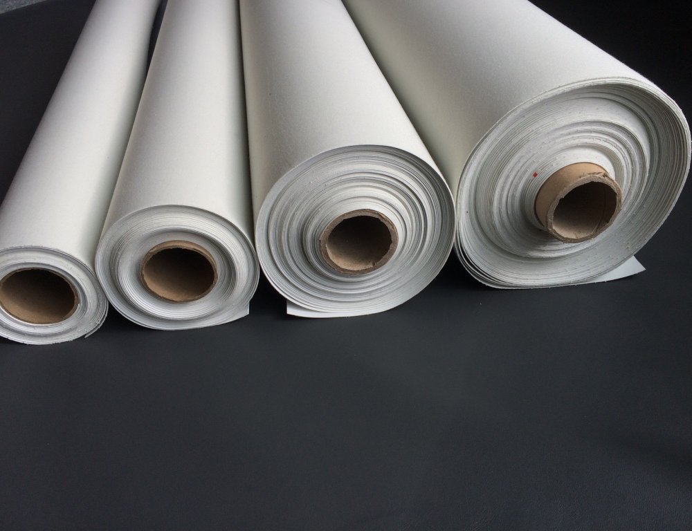 Marine Vinyl Fabric - 54" - White: 5 Yards (Rolled on Tube)